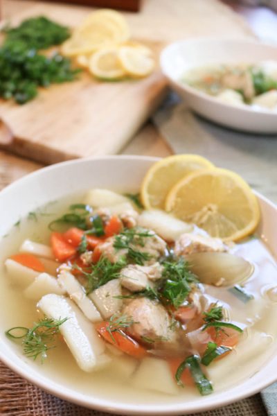 Easy Nourishing Fish Soup - Prepare + Nourish