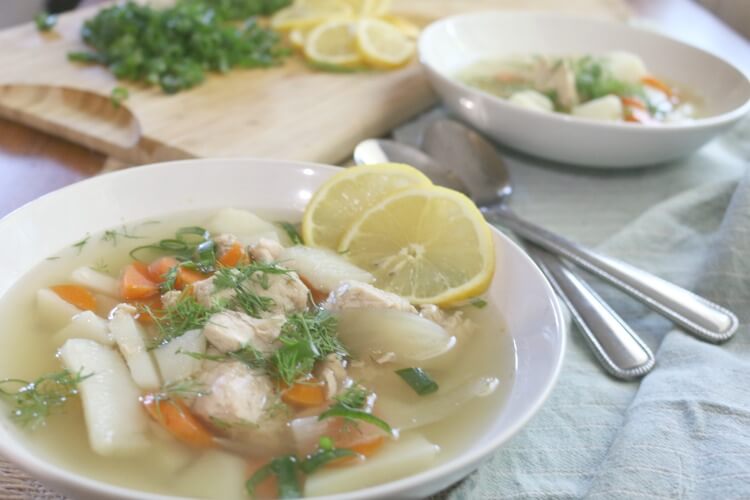 Easy Nourishing Fish Soup - Prepare + Nourish