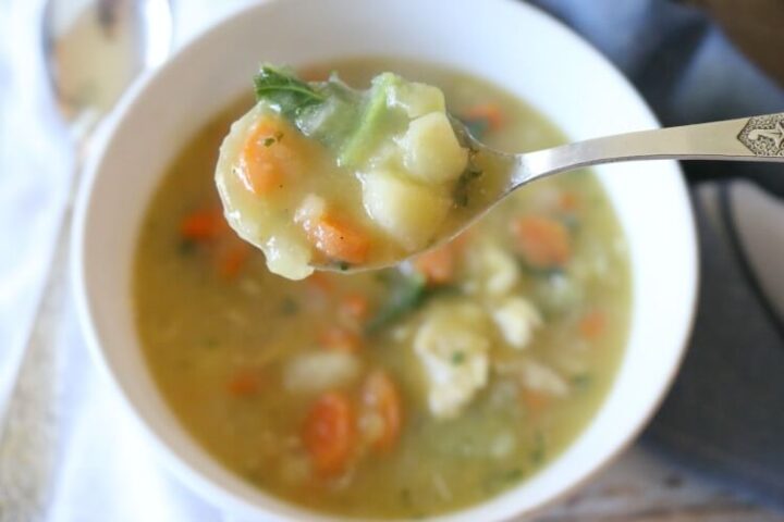 Nourishing Pastured Chicken Stew - Prepare + Nourish