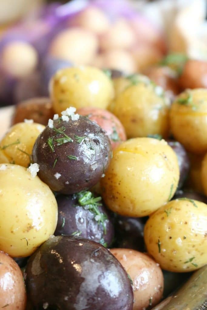 Butter and Dill Potato Medley (5-minute Instant Pot dish) - Prepare ...