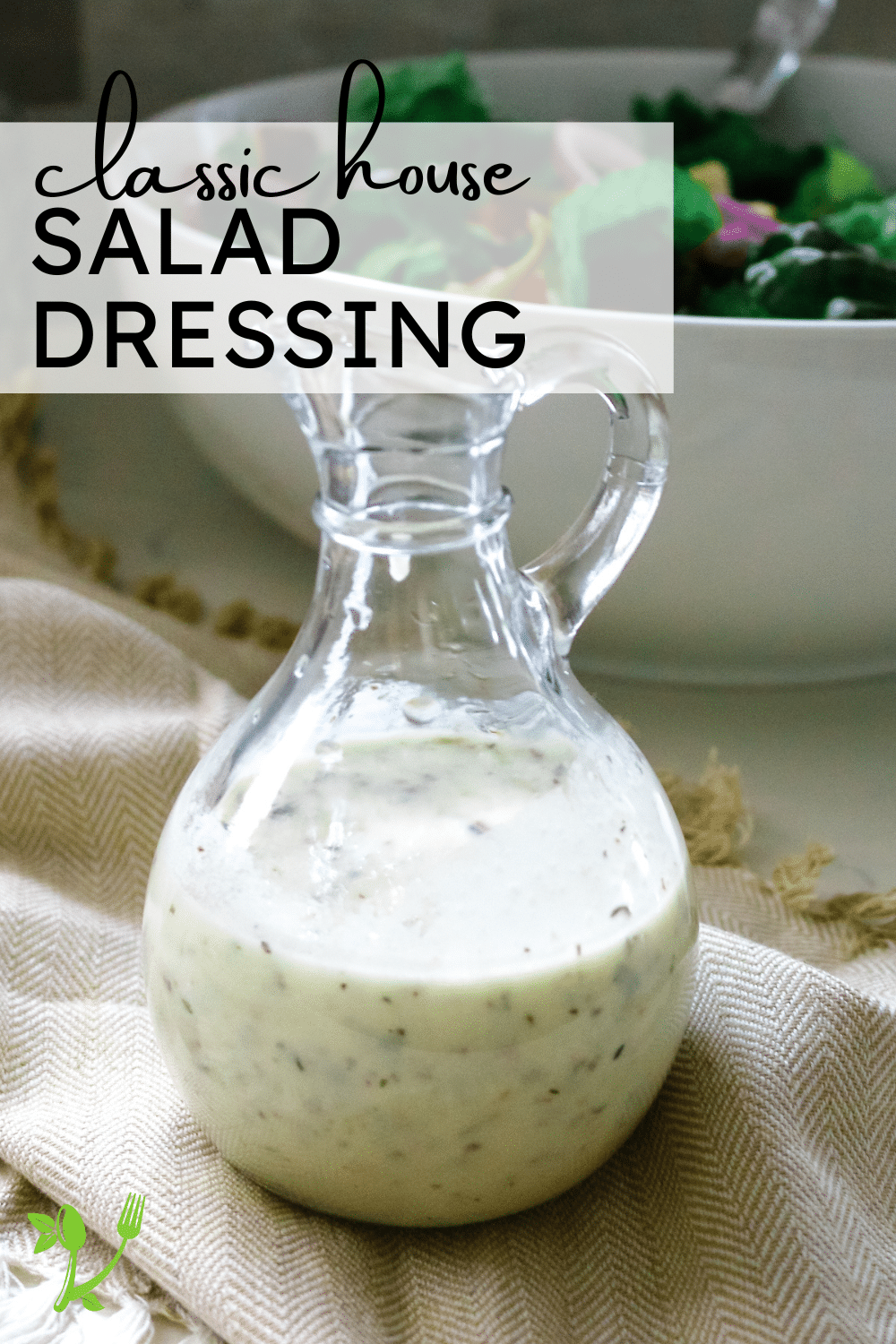Simple House Salad Dressing - Prepare + Nourish