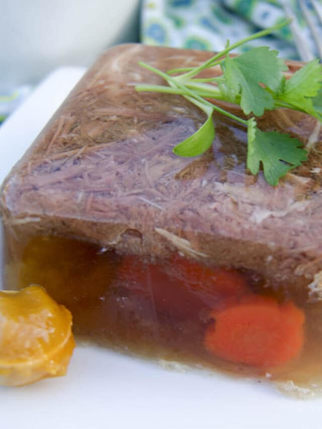 How to Make Aspic (Meat Jello) - Prepare + Nourish
