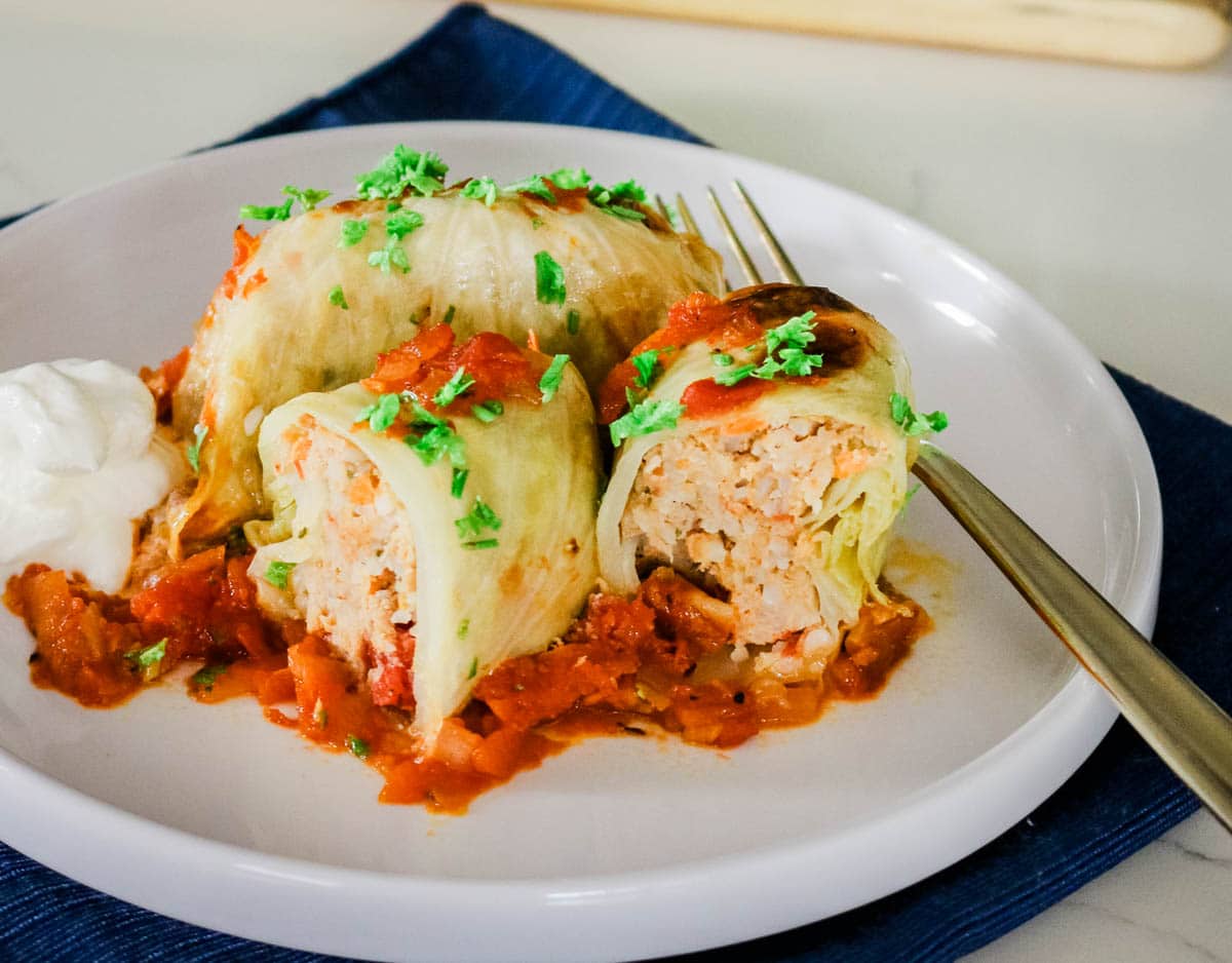 Stuffed Cabbage Rolls - Prepare + Nourish