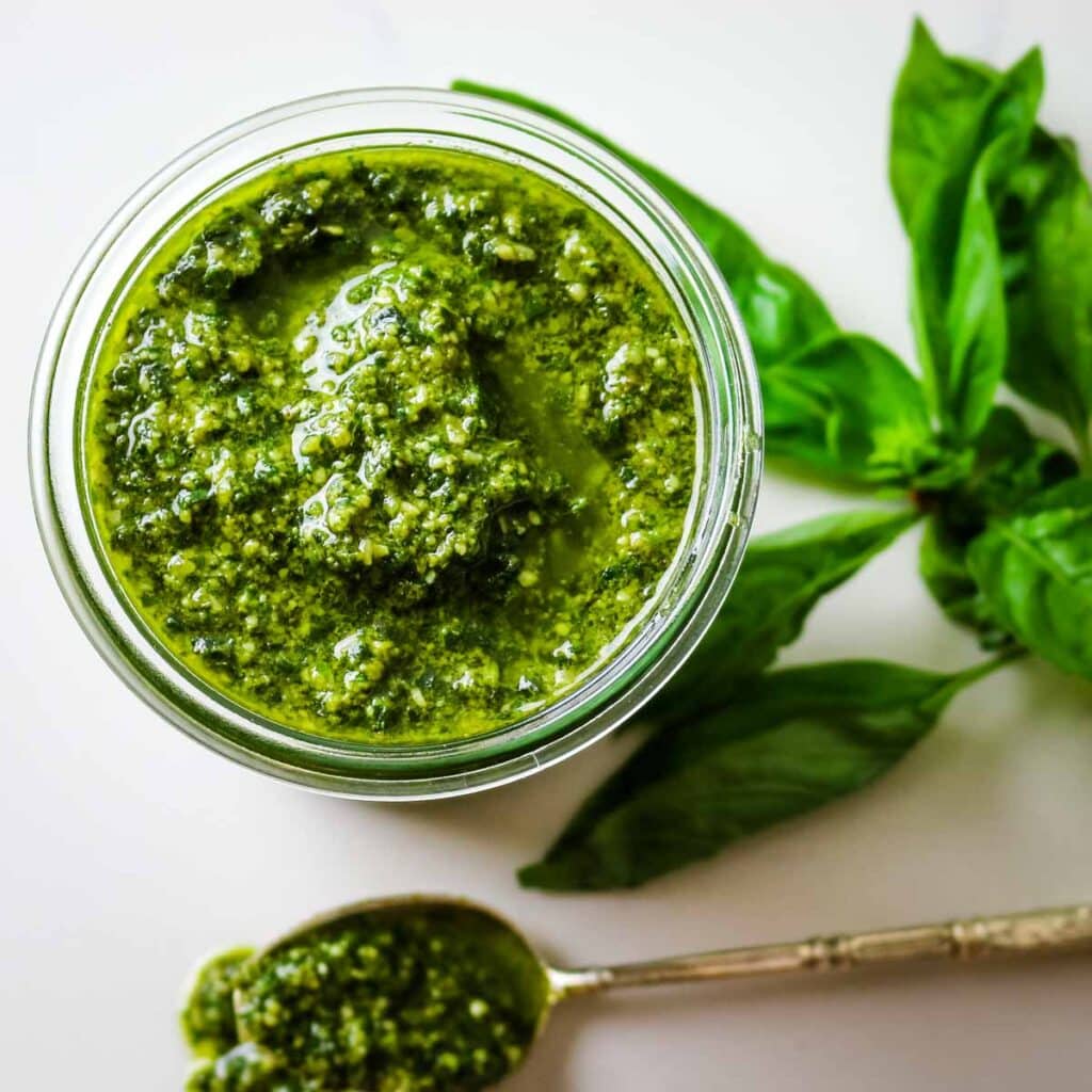 Authentic Fresh Basil Pesto Recipe - Prepare + Nourish