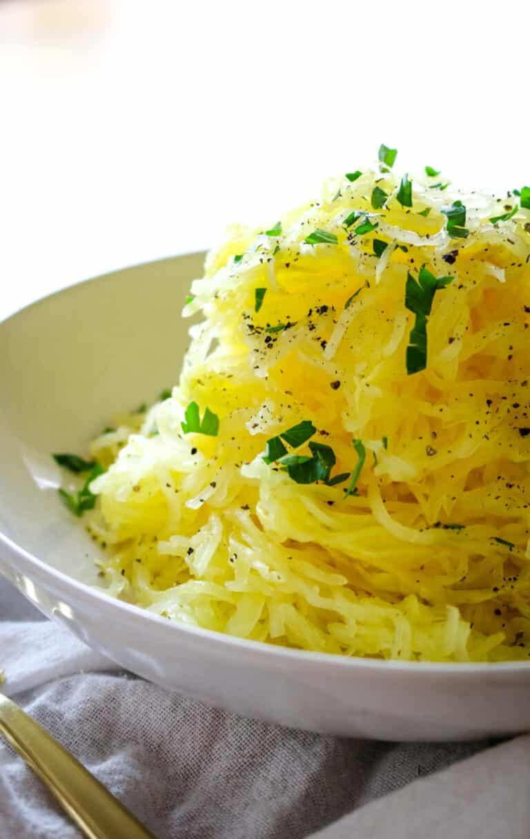 How to Cut and Cook Spaghetti Squash for Long Strands - Prepare + Nourish