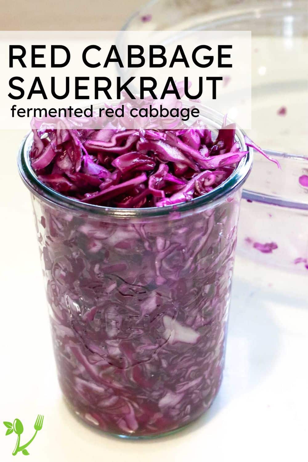 Red Cabbage Sauerkraut Recipe (Fermented Red Cabbage) - Prepare + Nourish