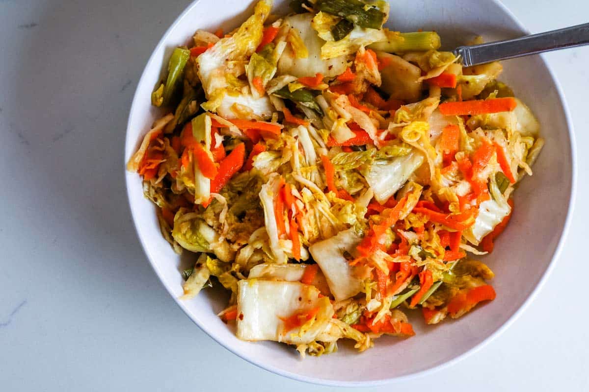 How to Make Kimchi (Easy Fermented Kimchi Recipe) - Prepare + Nourish