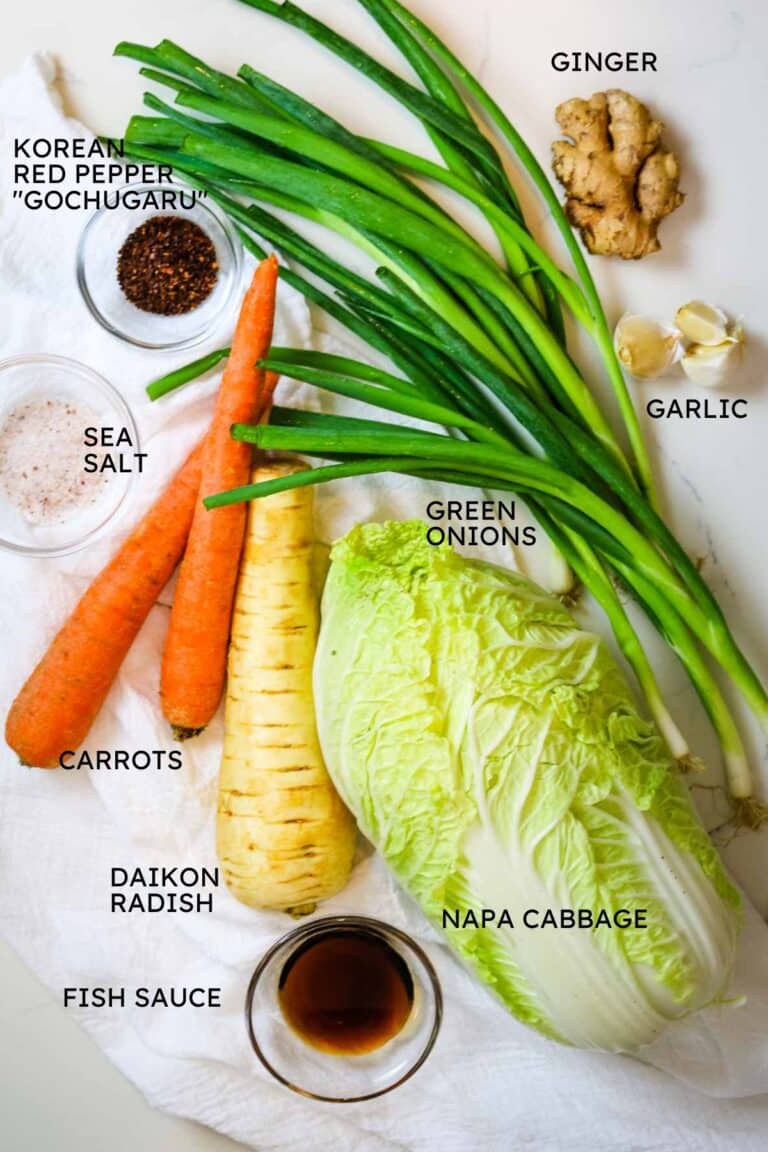 How to Make Kimchi (Easy Fermented Kimchi Recipe) - Prepare + Nourish