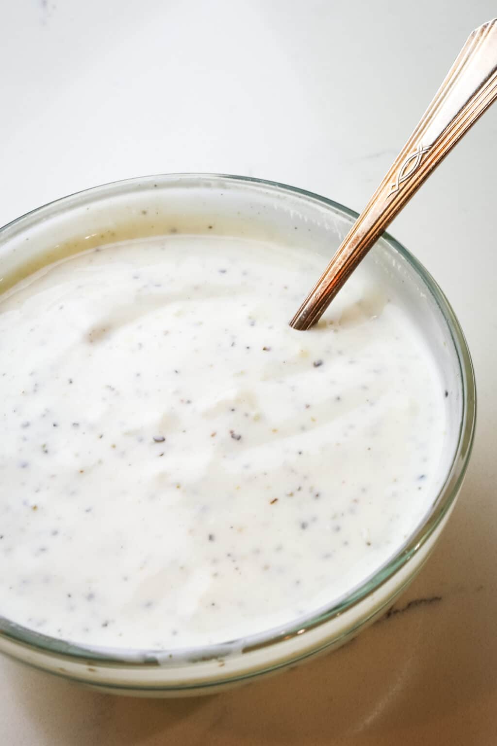 Easy 5-minute Spicy Garlic Yogurt Sauce - Prepare + Nourish