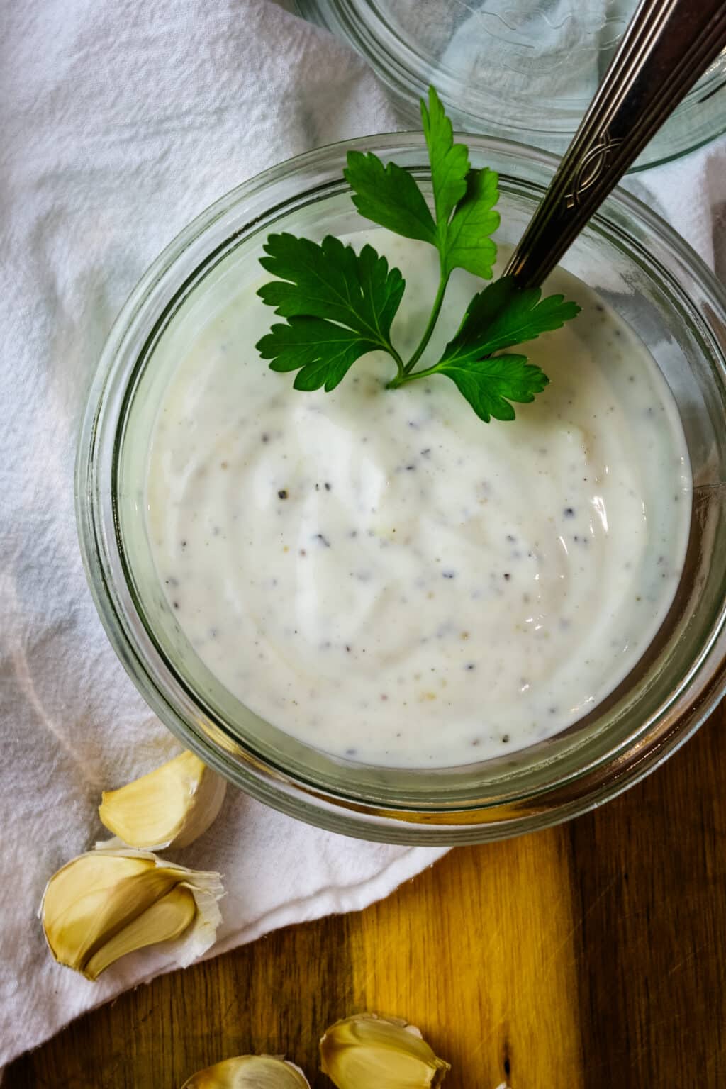 Easy 5-minute Spicy Garlic Yogurt Sauce - Prepare + Nourish