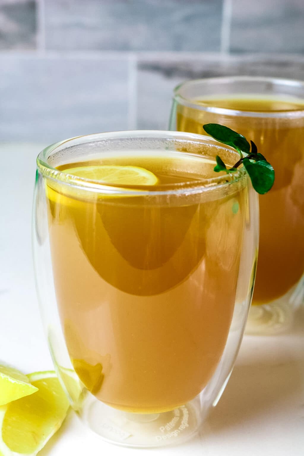 Starbucks Medicine Ball Recipe (Honey Citrus Mint Tea) - Prepare + Nourish