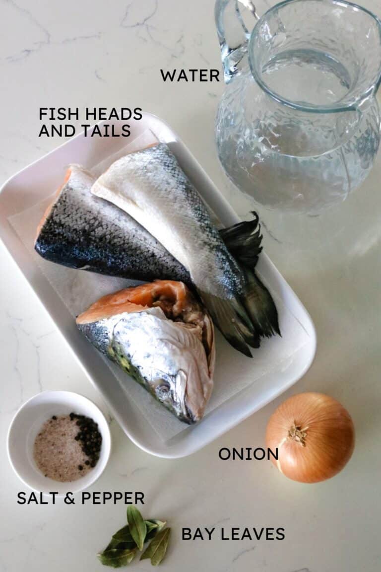 How to Make Traditional Fish Stock (Fish Fumet) - Prepare + Nourish