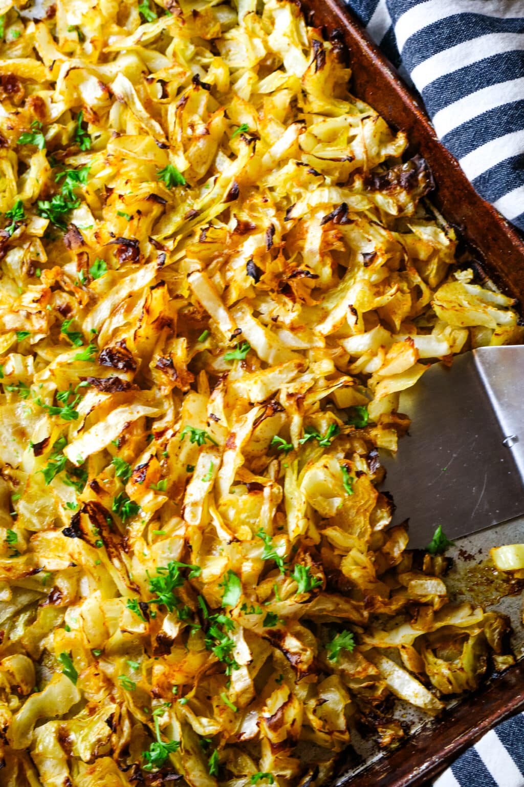 Simple Oven Roasted Buttered Cabbage Recipe - Prepare + Nourish