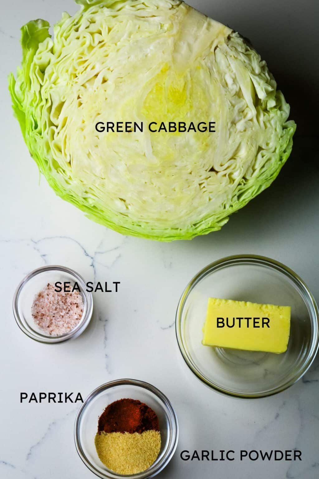 Simple Oven Roasted Buttered Cabbage Recipe - Prepare + Nourish