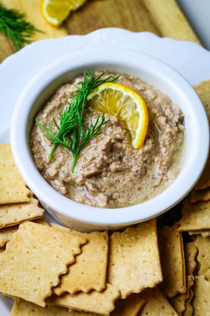 Easy 5-Minute Cod Liver Pâté Recipe - Prepare + Nourish