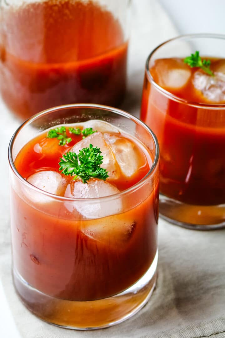 Easy Homemade Tomato Juice Recipe - Prepare + Nourish