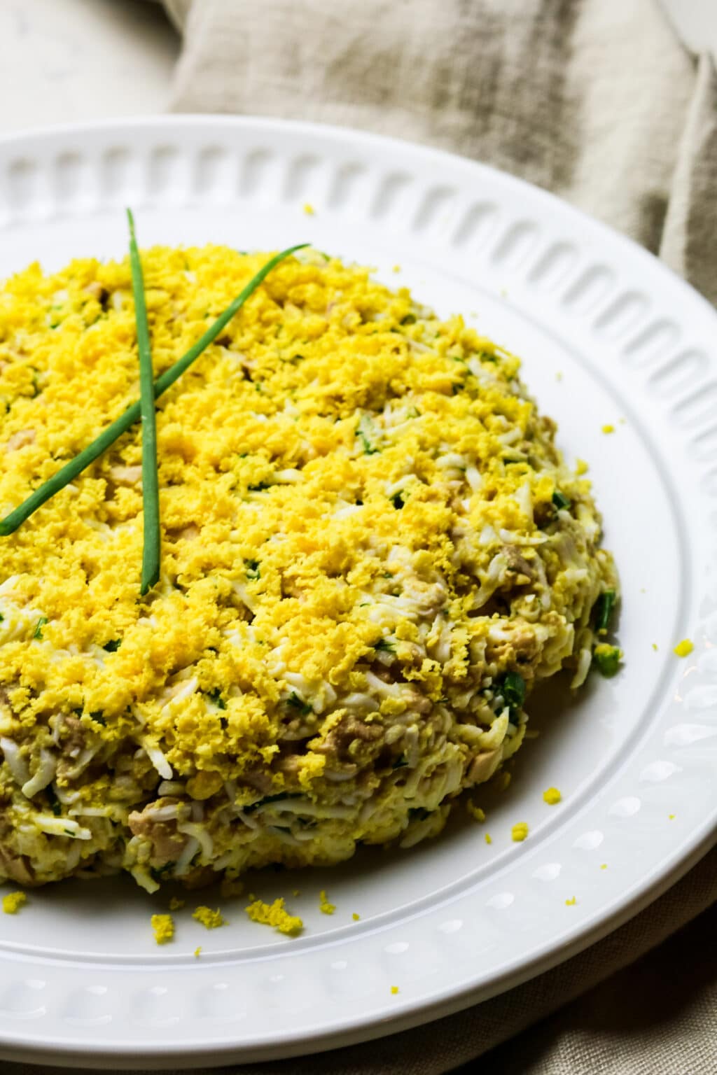 Cod Liver Salad with Eggs - Prepare + Nourish