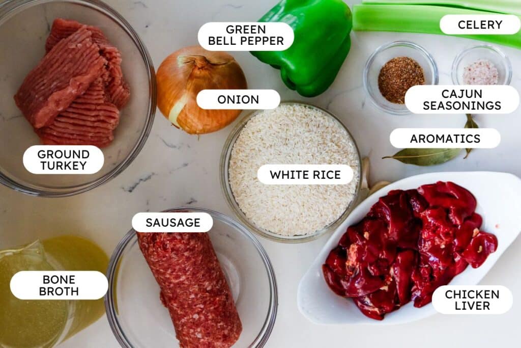 Dirty Rice Recipe with Chicken Liver - Prepare + Nourish