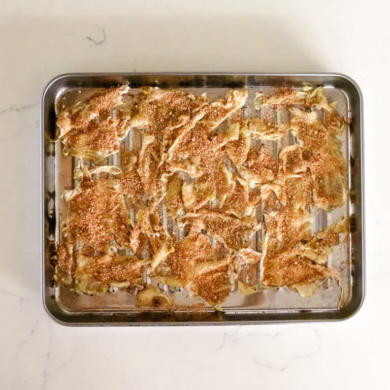 Crispy Chicken Skin Chips Recipe - Prepare + Nourish