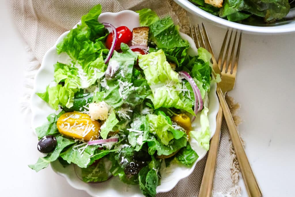 Simple House Salad Dressing - Prepare + Nourish
