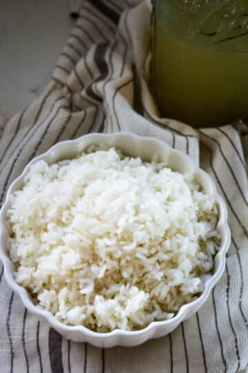 Bone Broth Rice - Prepare + Nourish