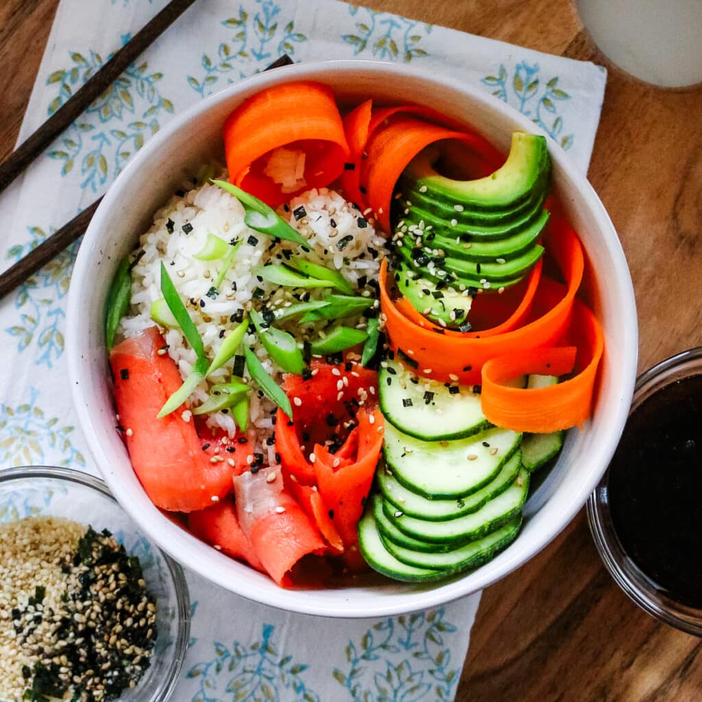 Simple Ahi Tuna Poke Recipe - Prepare + Nourish