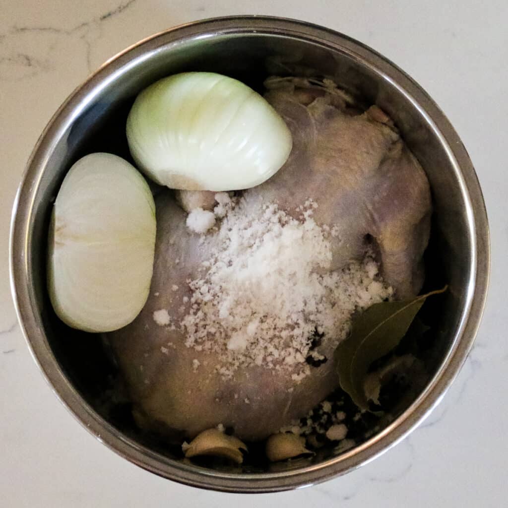 How to Make Chicken Broth from Whole Chicken - Prepare + Nourish