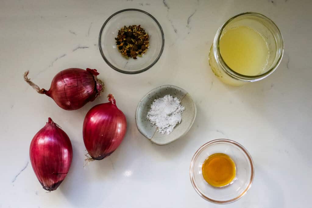 Quick Pickled Red Onions (No Cook!) - Prepare + Nourish