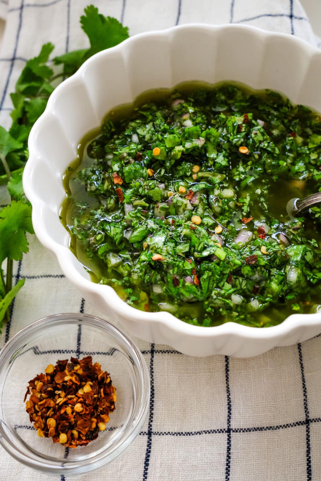 Cilantro Chimichurri Sauce - Prepare + Nourish