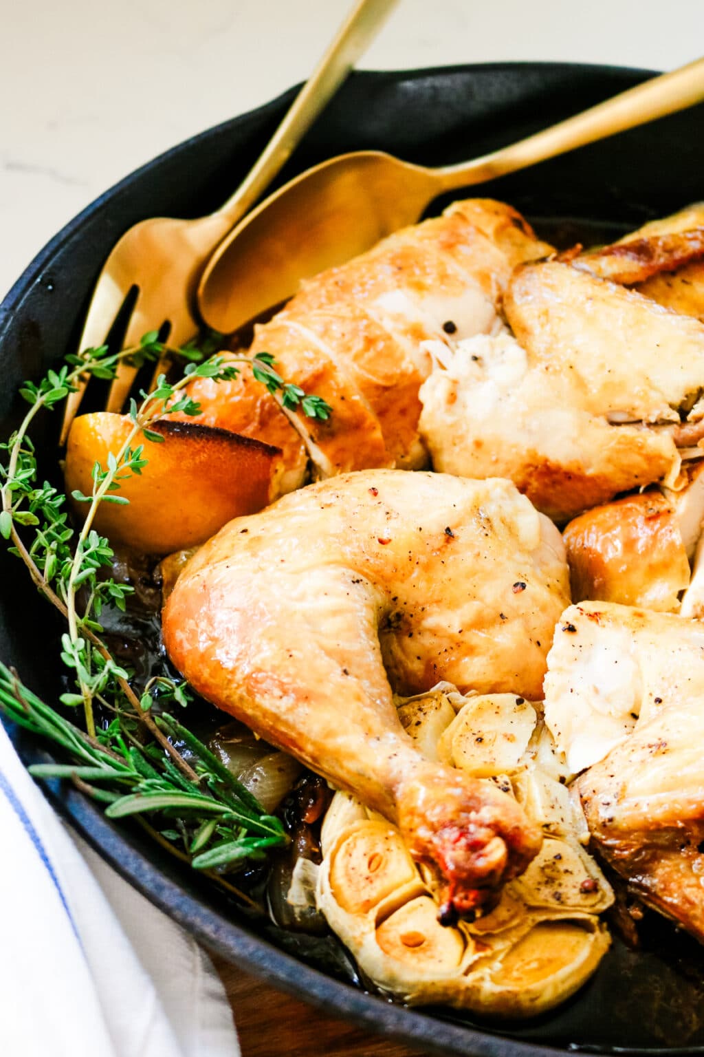Juicy Oven Roasted Whole Chicken - Prepare + Nourish